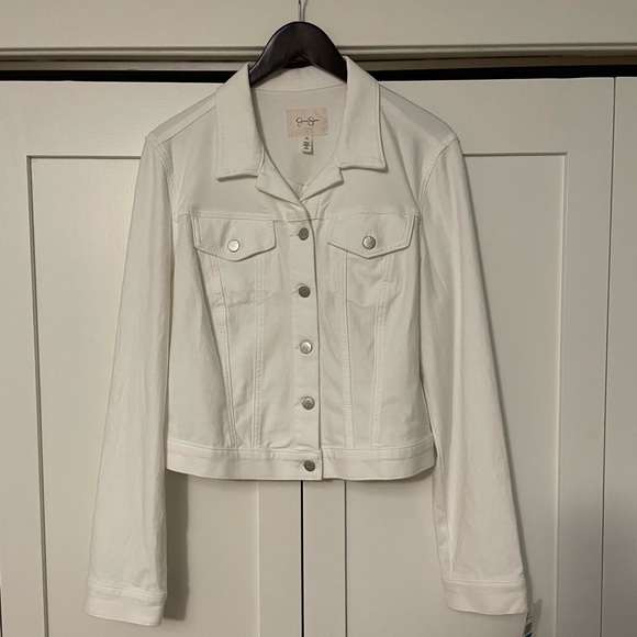Jessica Simpson | Jackets & Coats | Nwt White Jessica Simpson Denim ...